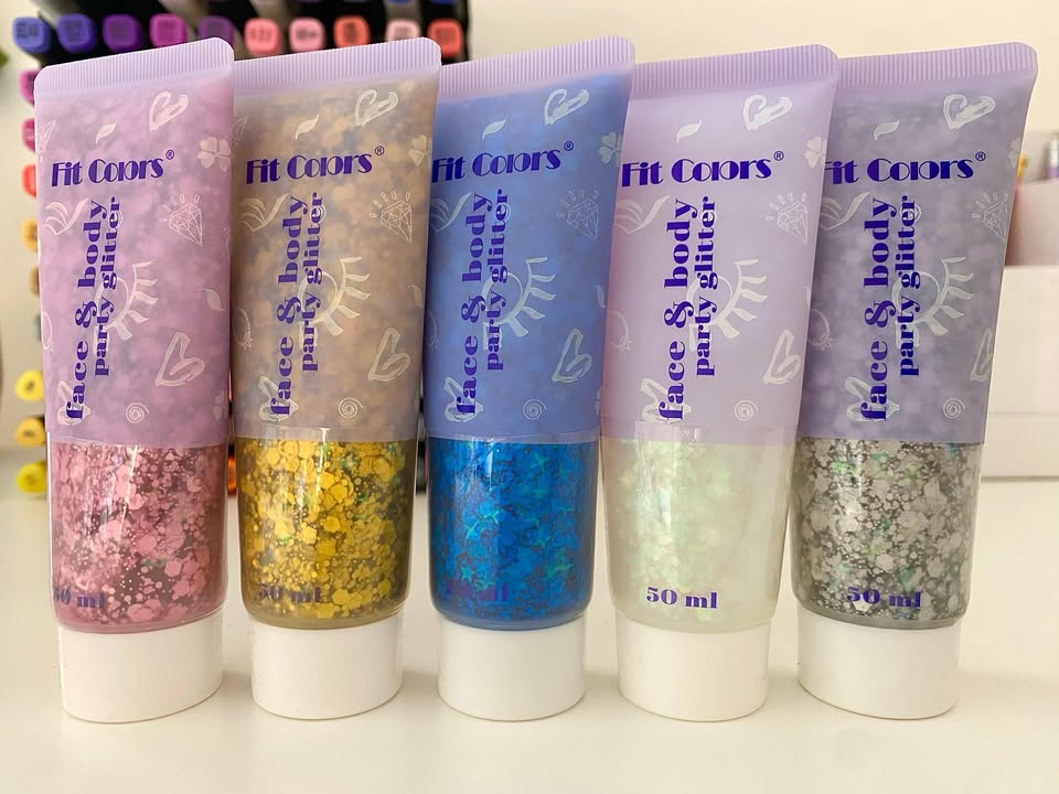 Gel pailleté pour les cheveux (1 coloris au choix) - JUSTO ADDICT